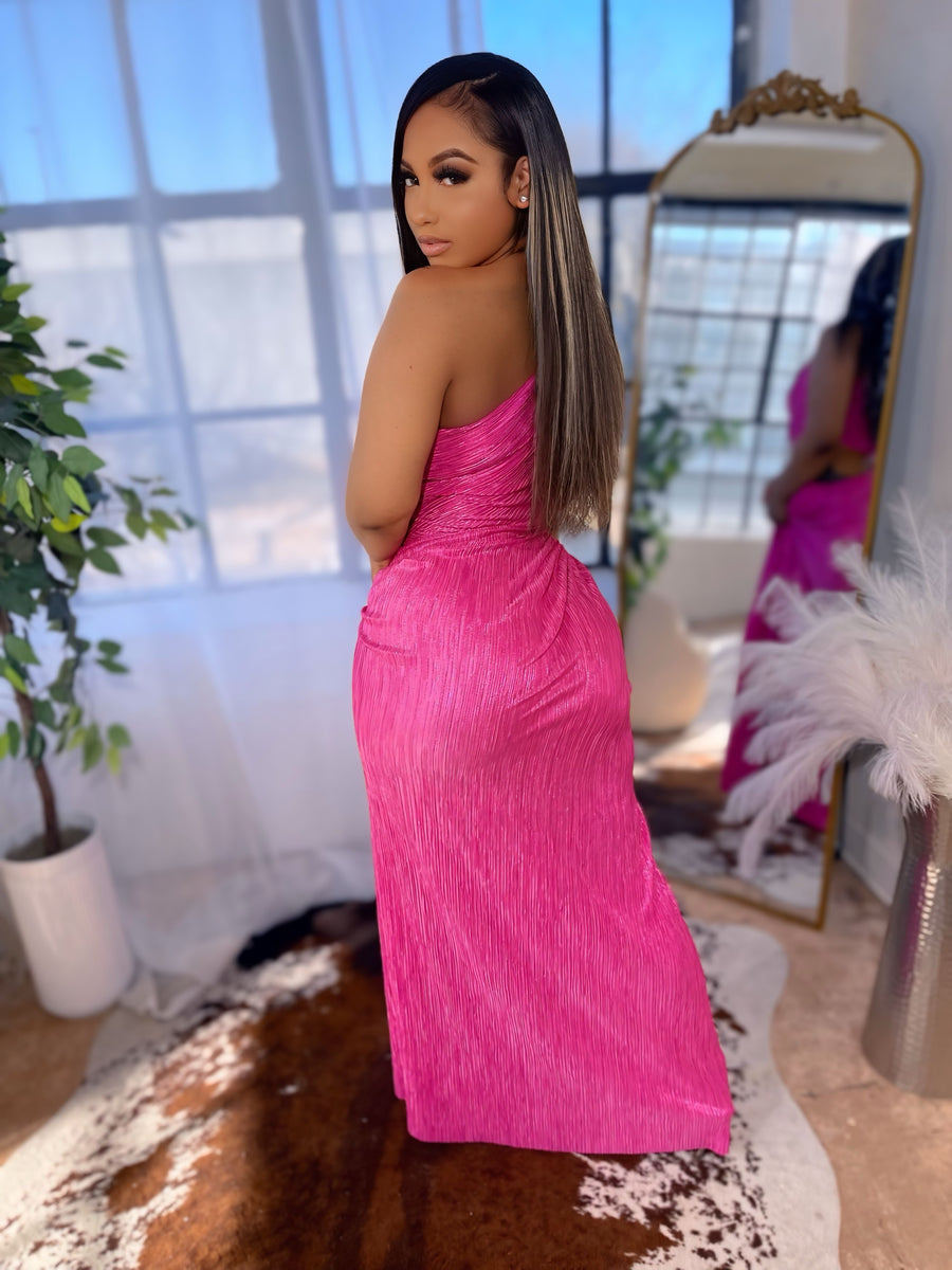 Goddess Dress Magenta – Sugar Popped